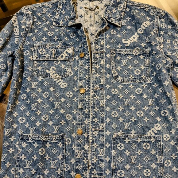 Louis Vuitton, supreme | Jackets & Coats | Supreme X Louis Vuitton ...